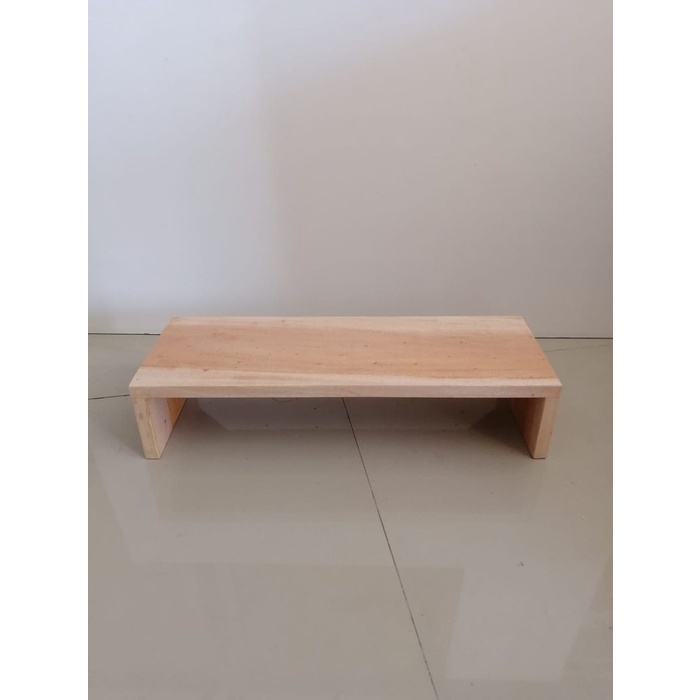 Jual Bestseller Meja Monitor Alas Monitor Stand Monitor Kayu | Shopee ...