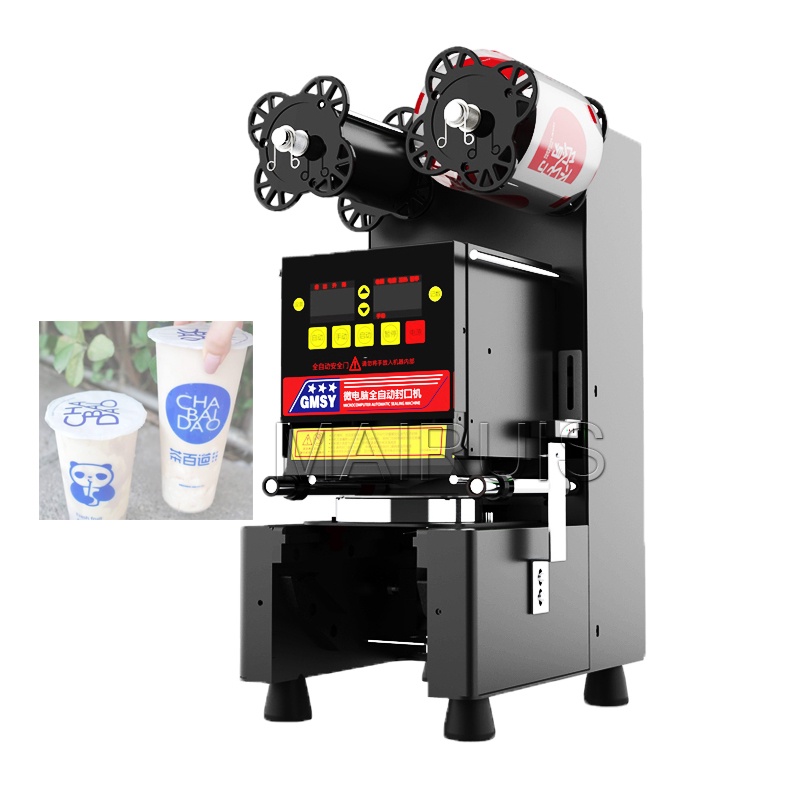 Jual Commercial Cup Sealing Machine Milk Tea Shop Sealing Machine Fully ...