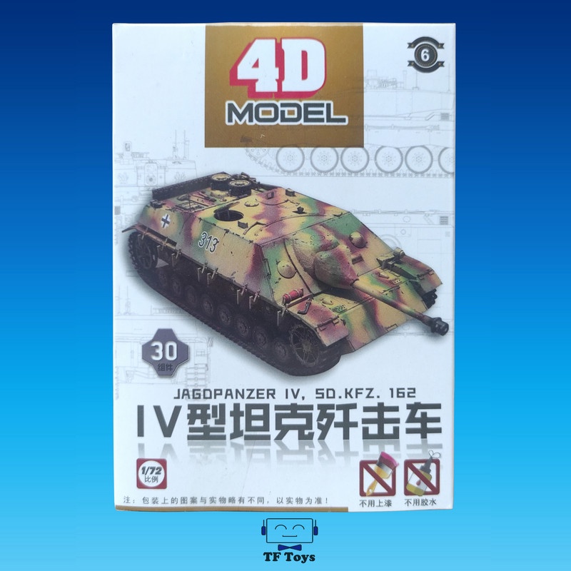 Jual [Tf toys] Model kit Mokit Tank Destroyer Jagdpanzer IV Nazi Jerman ...