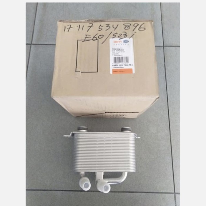 Jual Oil Cooler Matic BMW E60 N52 Behr 17117534896 termurah | Shopee ...