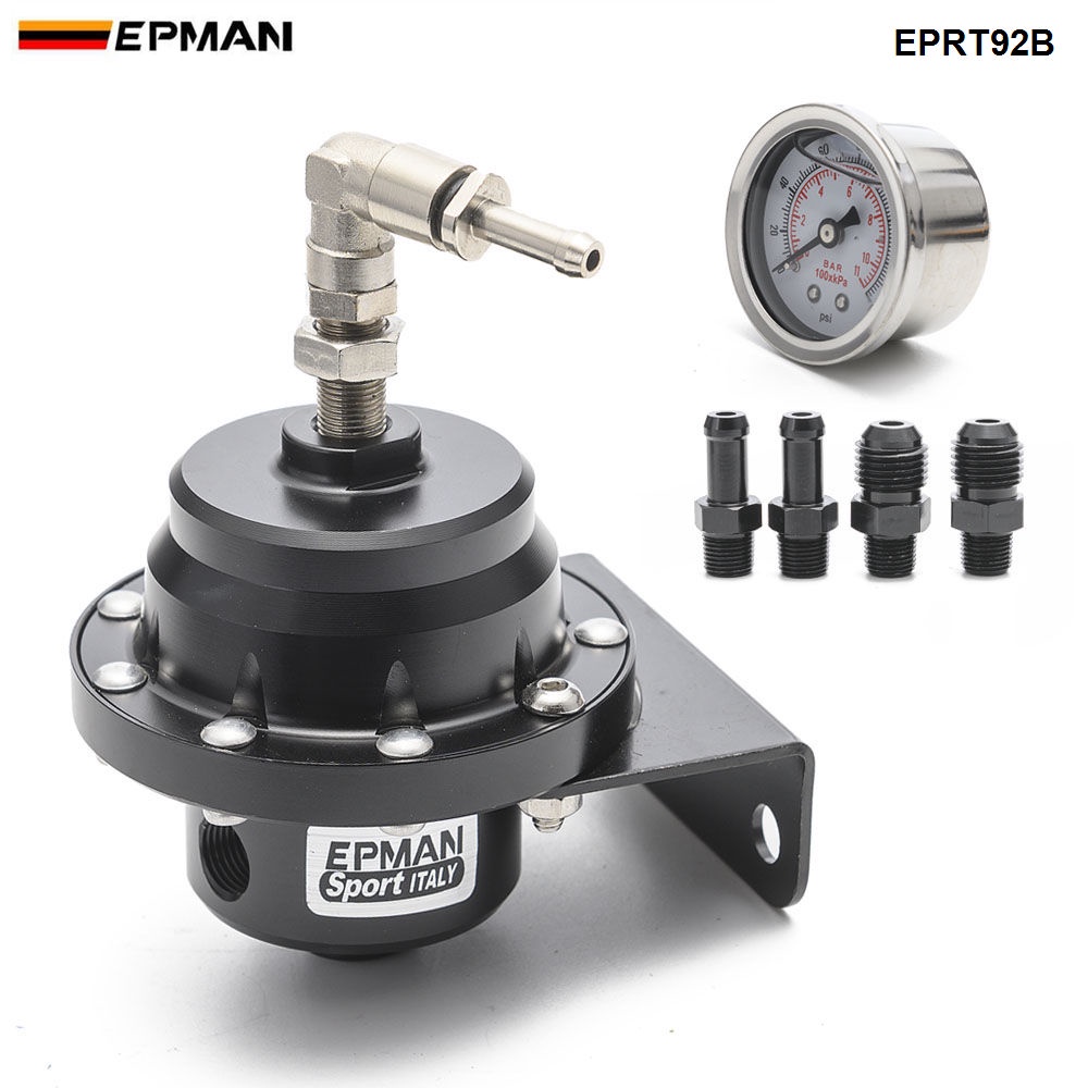 Jual Epman Racing Universal Adjustable Fuel Pressure Regulator Oil ...