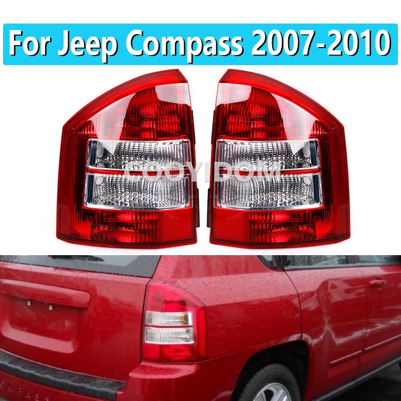 Jual Left/Right For Jeep Compass 2007-2010 Rear Tail Light Fog Turn ...