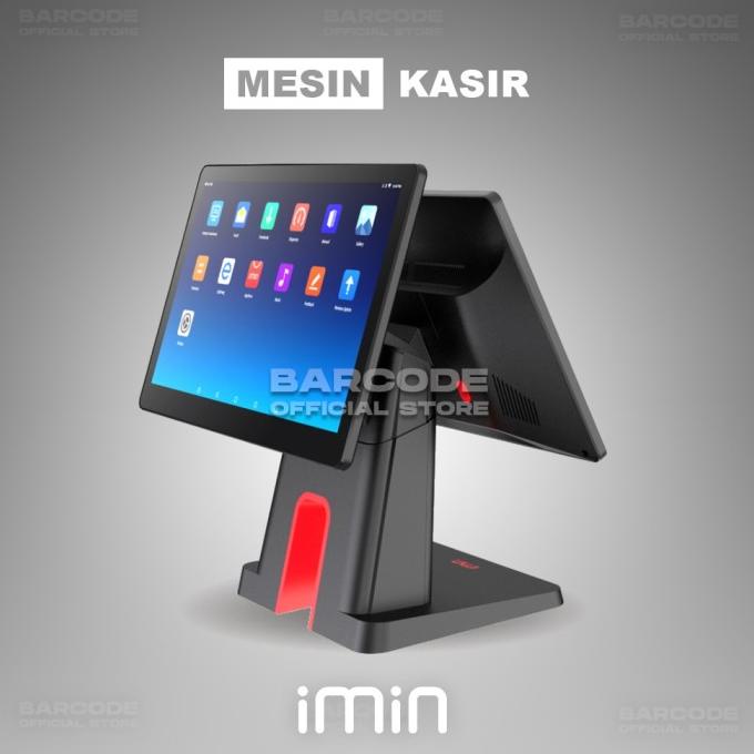 Jual Mesin Kasir Pos Touchscreen Imin D3-506 Android Dual Display 2Gb/16Gb | Shopee Indonesia