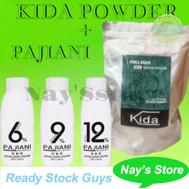 Jual BLEACH KOREAN Kida + Pajiani Bleaching Rambut Korea Putih Level 9 ...