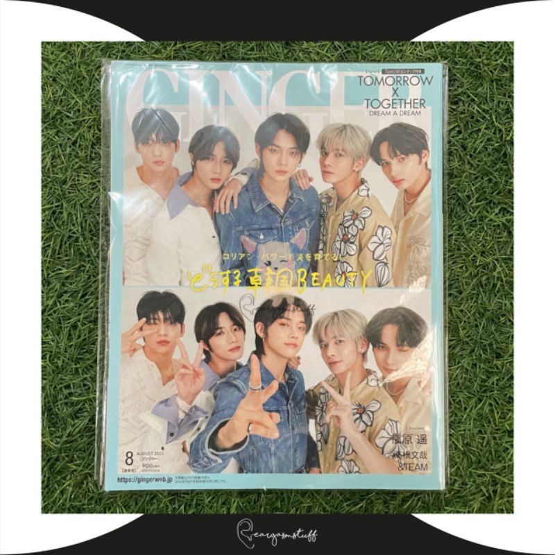 Jual (PLSN) GINGER JAPAN MAGAZINE JULY 2023 TXT / TOMORROW X TOGETHER ...