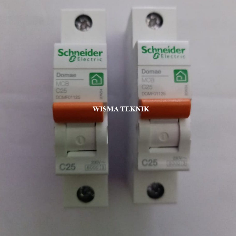 Jual WDR097 MCB 25 AMP 1P SCHNEIDER DOMAE DOMF01125 | | Shopee Indonesia