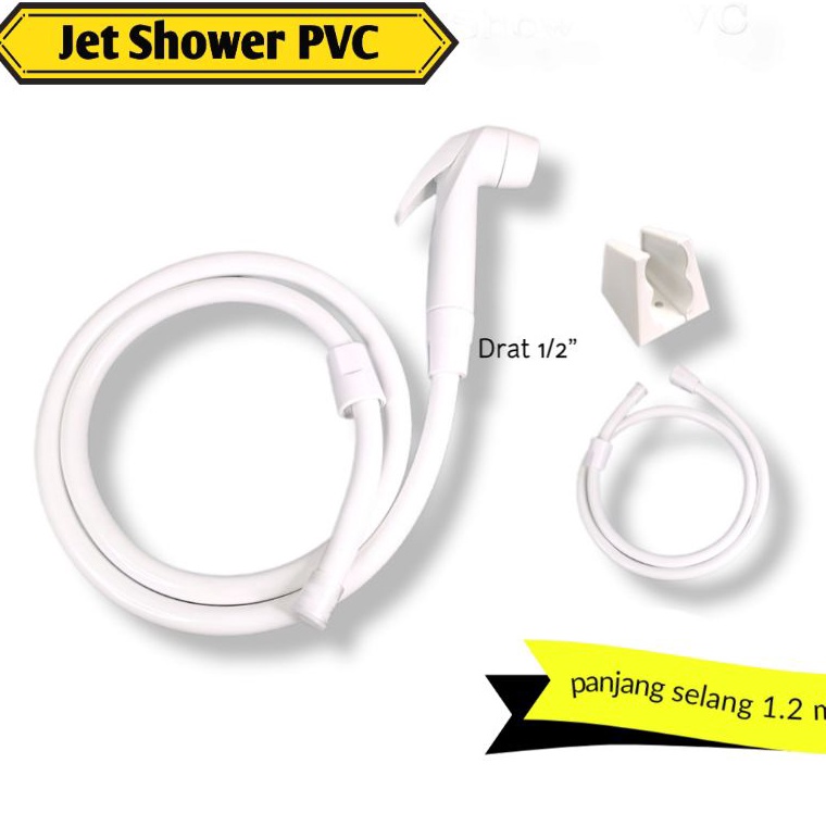 Jual READY Jet Shower Kloset Toilet Closet Wasser Cebok WC Semprotan Duduk Kamar Mandi Ringan ...