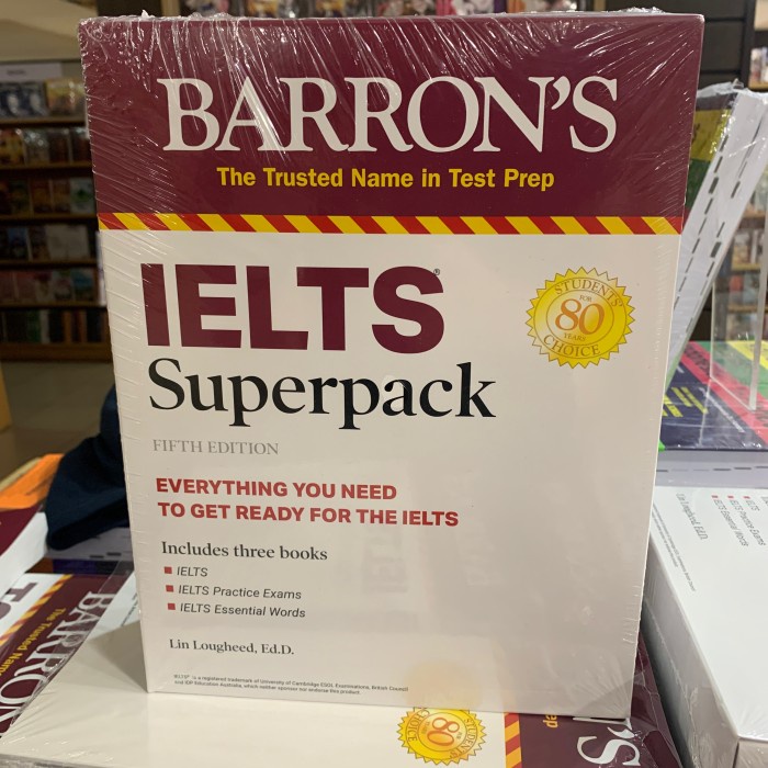 Jual Bestseller Barrons'S Ielts Super Pack | Shopee Indonesia