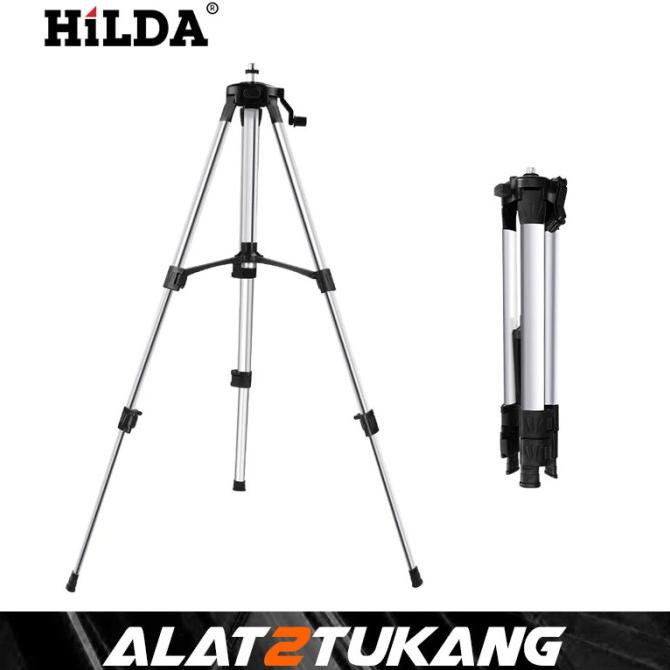 Jual Hilda Tripod Laser Level Stand Self Leveling 1,2m Alumunium ...