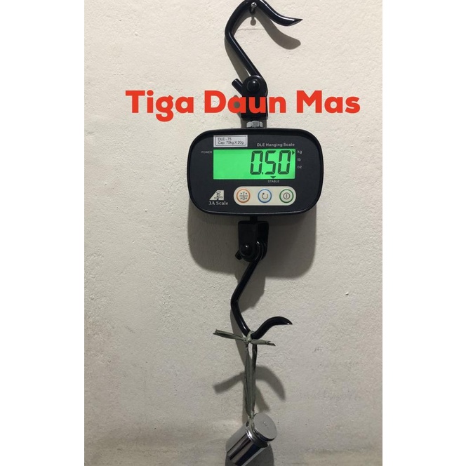 Jual Timbangan Gantung Dle 75 / Crane Scale/Timbangan Gantung Digital ...