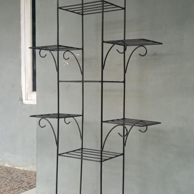 Jual Rak Bunga Susun Rak Tanaman Rak Pot 12 Susun Besi Kokoh | Shopee ...