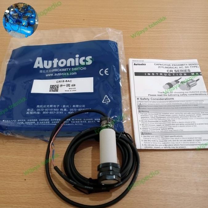 Jual proximity sensor cr18-8ac autonics sensor pakan ayam otomatis cr18-8ac | Shopee Indonesia