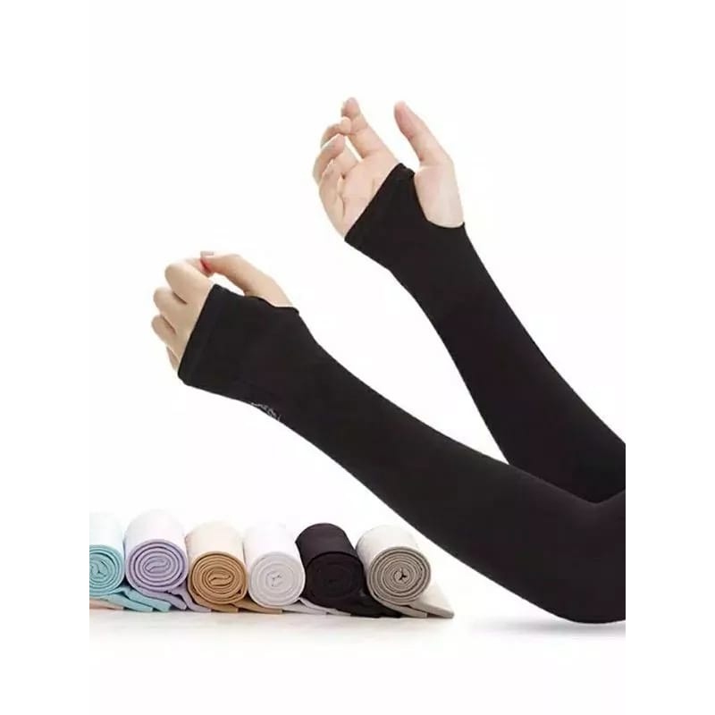 Jual Manset tangan handsock sarung lengan muslimah lubang jempol ...