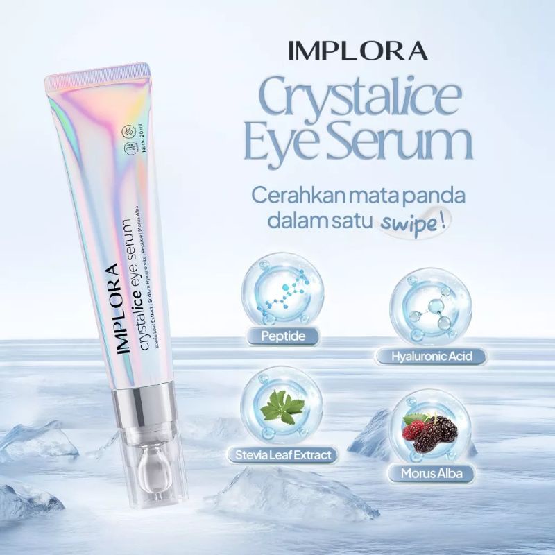 Jual IMPLORA Crystalice Eye Serum - Cream Mata | Shopee Indonesia