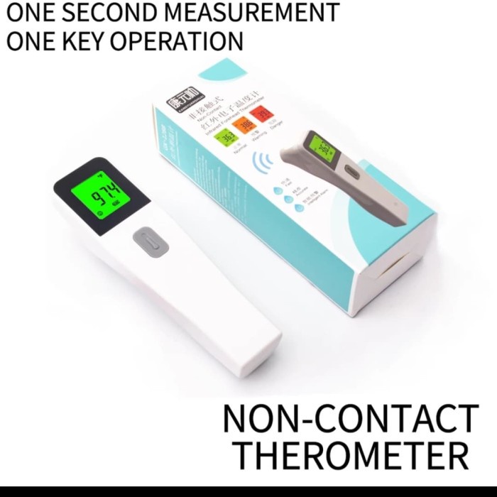 Jual thermometer Infrared digital / termometer pengukur panas infra red ...