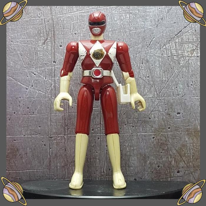 Jual [ZPT] FIGURE MMPR RED MIGHTY MORPHIN POWER RANGER MERAH | Shopee ...