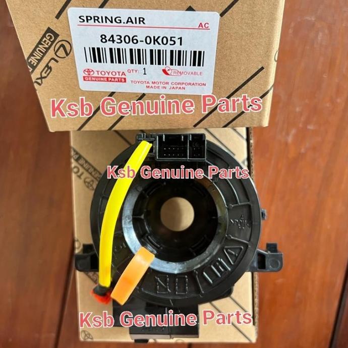 Jual Kabel Spiral Toyota Innova,Hilux Model Air Bag Stir 84306-0K051 ...