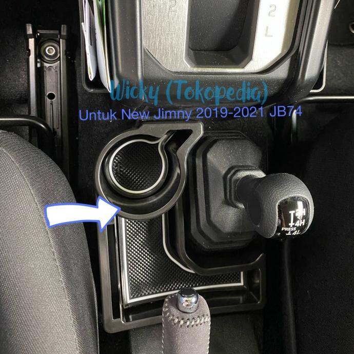 Jual Storage Organizer Gear Shift Knob Cup Holder Suzuki Jimny 2019 JB74 | Shopee Indonesia
