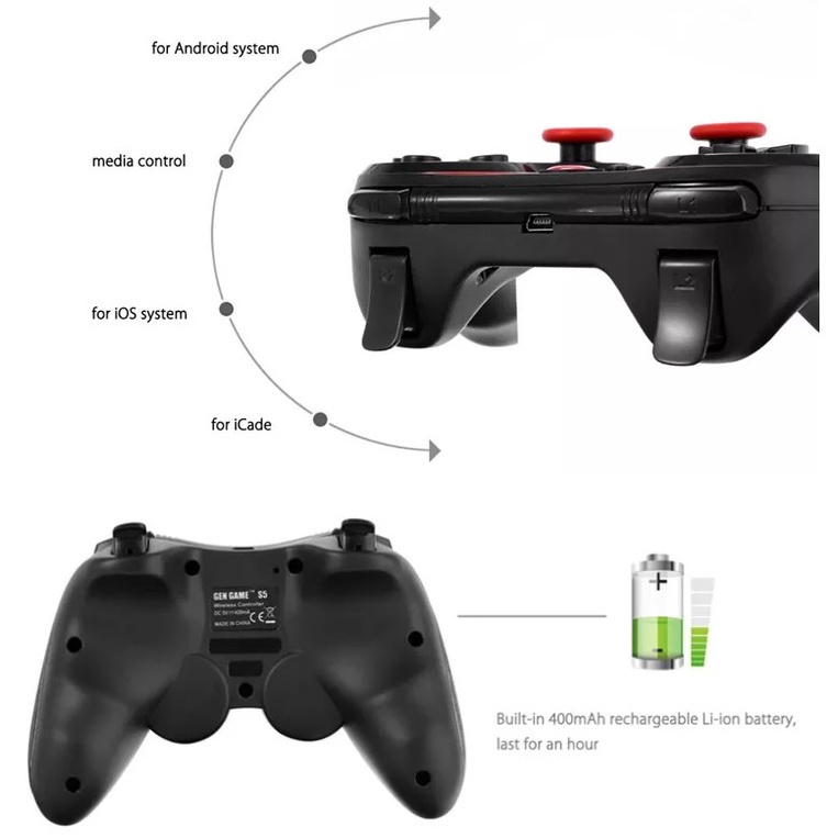 Jual Mocute 050 Game Pad Android Joysti Bluetooth Controller | Shopee ...