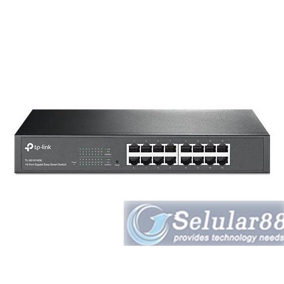 Jual Tp-Link Tl-Sg1016De 16 Port Gigabit Easy Smart Managed Switch Hub ...