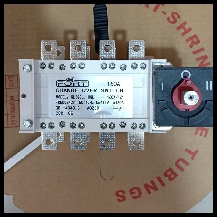 Jual COS Change Over Switch Ohm Saklar Fort GGLZ-100/4 100A 4 pole 4p 4pole | Shopee Indonesia