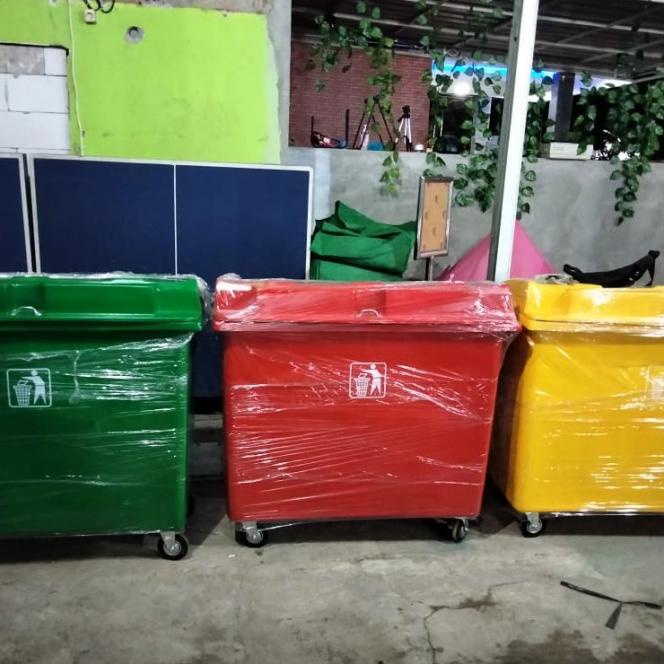 Jual Tempat Sampah Bak Container Vol 660 Liter | Shopee Indonesia