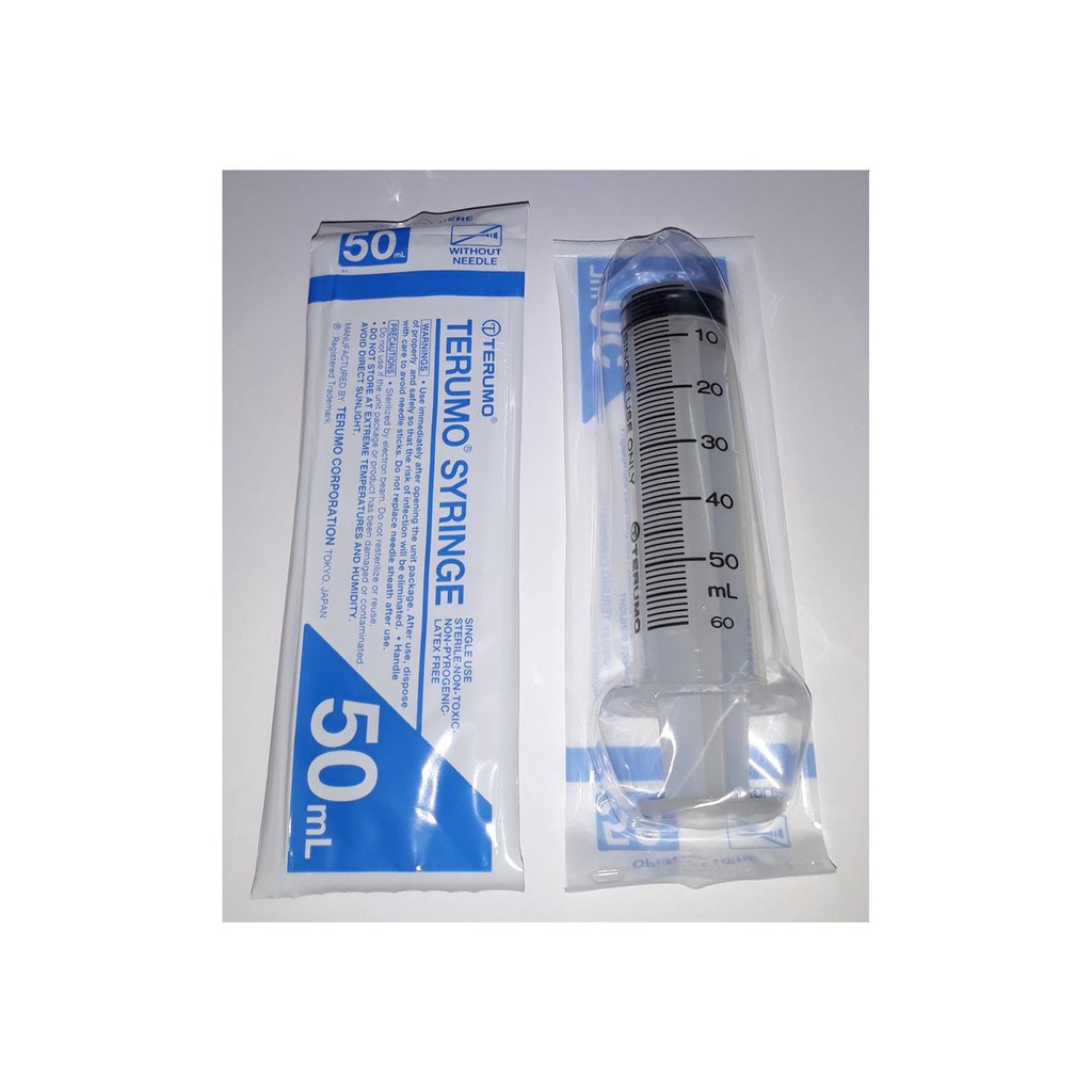 Jual Disposable Syringe Spoit Terumo 50 CC | Shopee Indonesia
