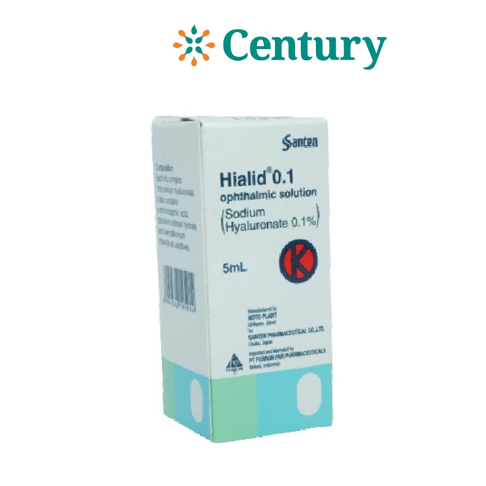Jual HIALID 0.1% EYE DROP 5 ML / TETES MATA / NATRIUM HIALURONAT ...