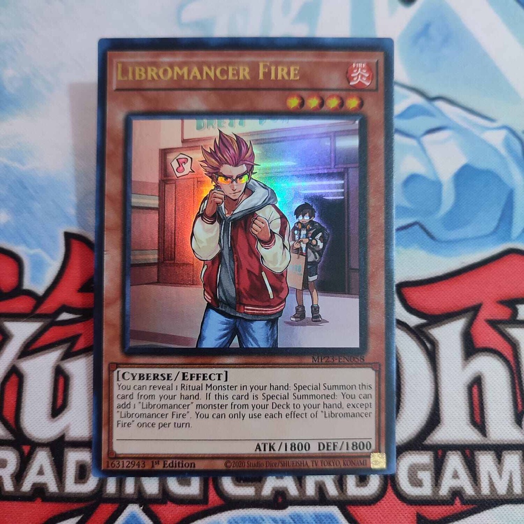 Jual yugioh libromancer fire MP23 ultra rare 1st original | Shopee ...
