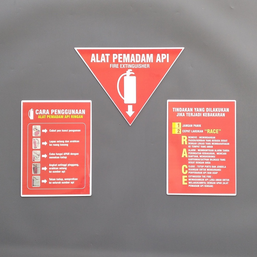 Jual WER-76 Akrilik Sign APAR - Akrilik Tanda Alat Pemadam Api Ringan ...