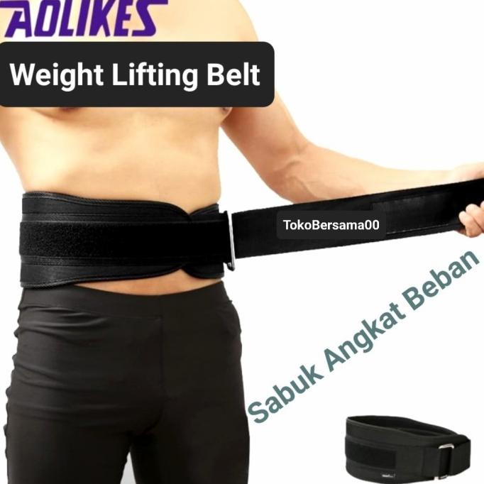 Jual Aolikes Weight Lifting Belt Sabuk Angkat Beban Korset Gym Fitness ...