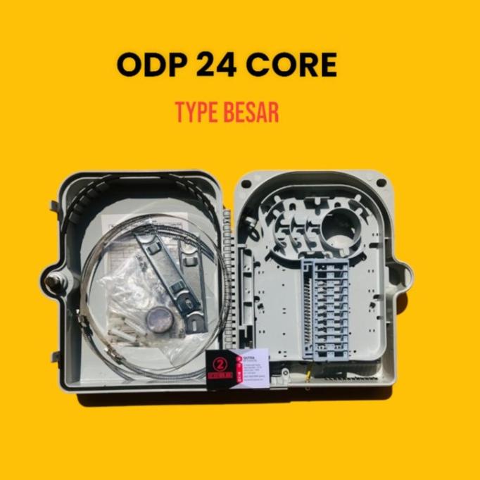 Jual Odp 24 Core Kosongan/Fo/Optik/Odp Tiang (Abu-Abu) Original ...