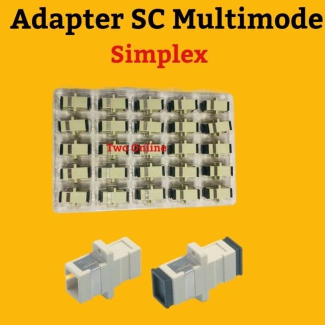 Jual Adapter Multimode Sc/Simplex/Fo Original | Shopee Indonesia