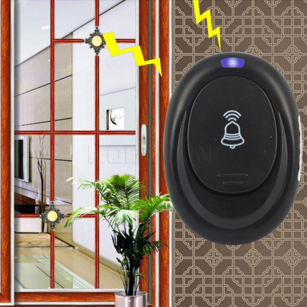 Jual Wireless Bel Rumah Alarm Pintu Smarthome Wireless Doorbell 36 ...