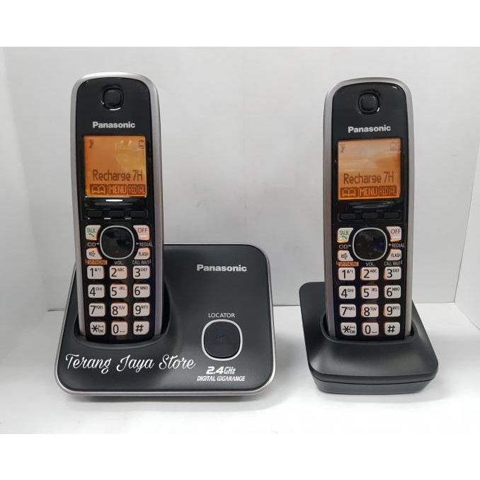 Jual Telepon Wireless Cordless Panasonic KX-TG3712 Telepon Rumah Wireless | Shopee Indonesia