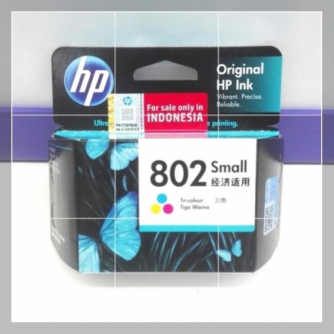 Jual TINTA PRINTER ORIGINAL HP 802 Black | Shopee Indonesia