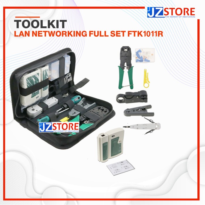Jual Toolkit LAN Networking Full Set | Shopee Indonesia
