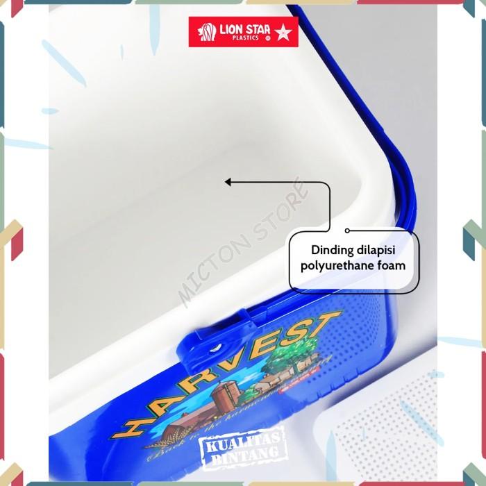 Jual Micton Lion Star Square Rice Ice Box Liter Termos Nasi Kotak Es ...