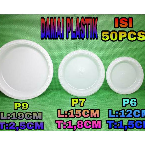 Jual Model Baru PIRING PLASTIK KECIL PIRING ACARA PIRING MAKAN PIRING ...