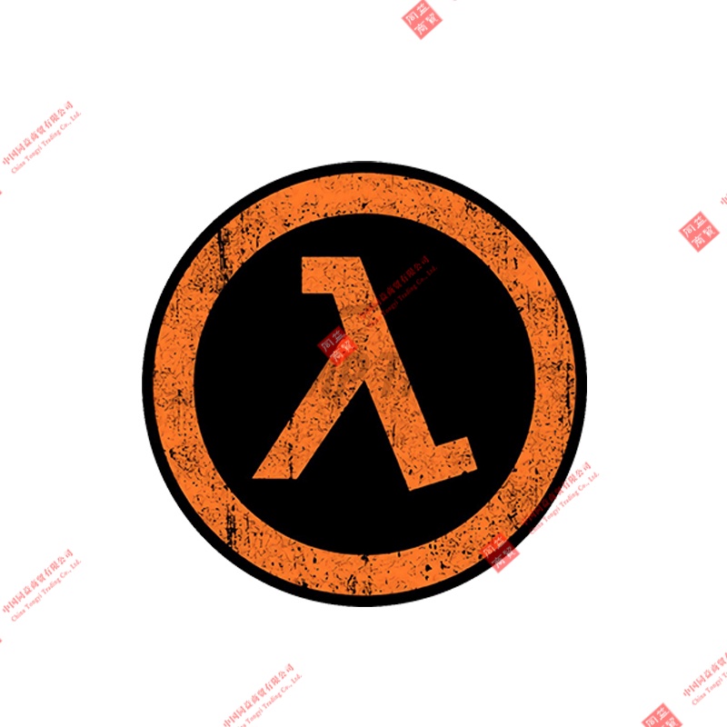 Jual Personality Racing Motorcycle for Half Life Lambda Symbol Decals ...