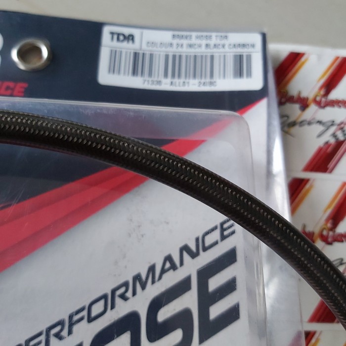 Jual New Kabel Selang Rem Brake Hose Tdr Black Carbon Karbon 24 Inch 60 ...