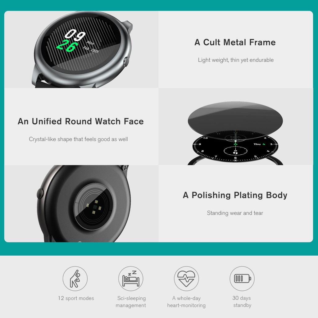 Jual Haylou Ls05 Solar Tft Touch Screen Smartwatch Ip68 English Version ...