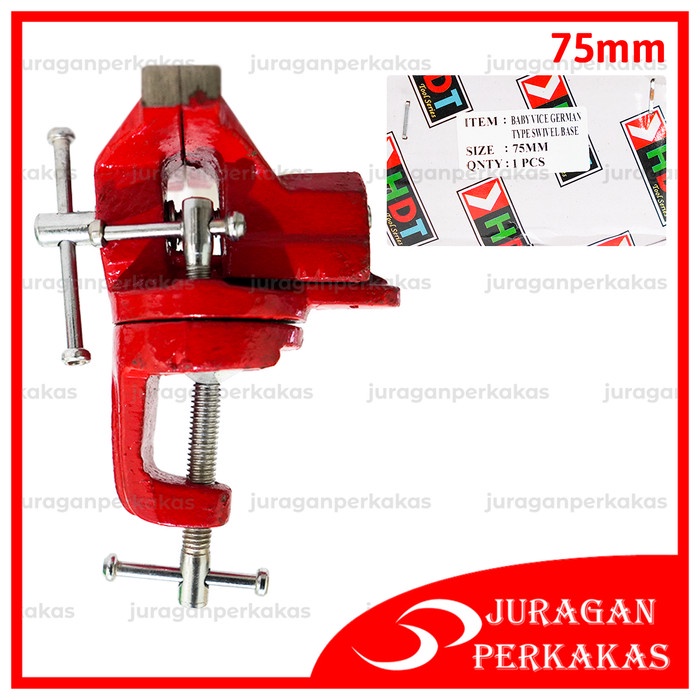 Jual Hdt Catok Meja Mini 75 Mm Bench Vice Ragum Tanggem Klem Penjepit ...