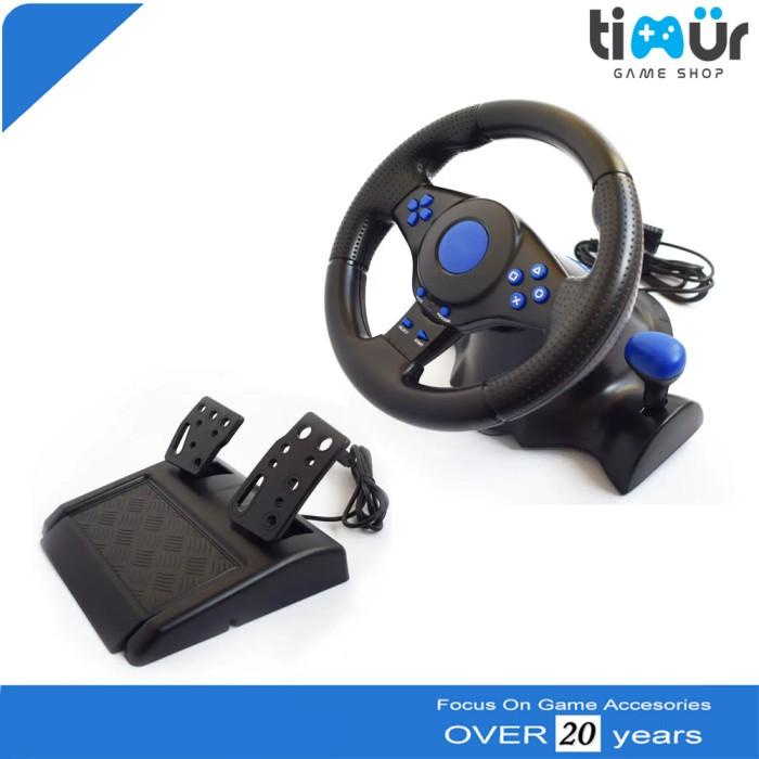 Jual Stir Setir Gt-V7 Steering Wheel Racing Ps3 Ps4 Ps5 Android Pc Xbox ...
