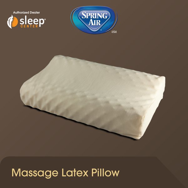 Jual SC SPRING AIR Massage Latex Pillow - Bantal | Shopee Indonesia
