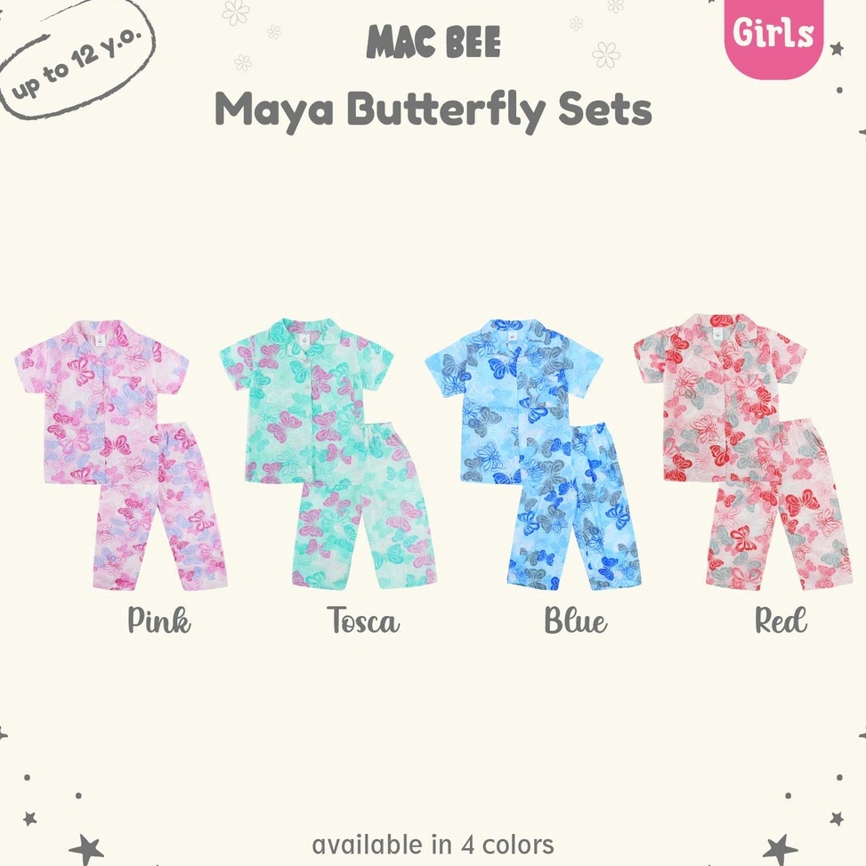 Jual MURAH MacBee Baju Anak Perempuan Piyama Setelan Princess ...