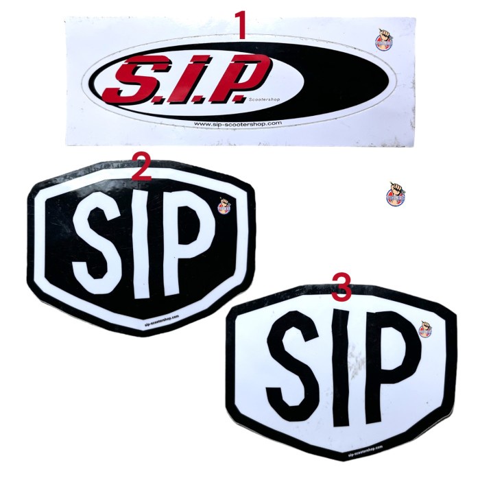 Jual sticker stiker sip scootershop original dindakanya2535 | Shopee ...