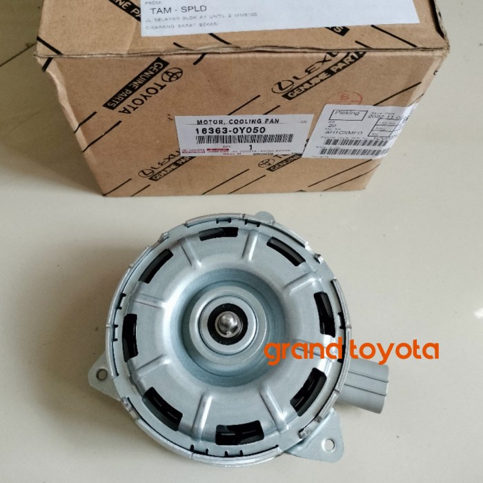 Jual New Motor Fan Sienta Original 16363-0Y050 Kode Ma351 | Shopee ...
