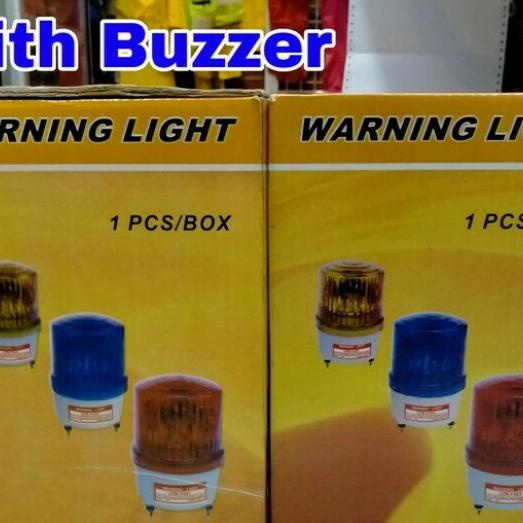 Jual Lampu Rotary Warning Light With Buzzer 6 Inch | Shopee Indonesia