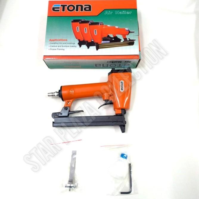 Jual Mesin Staples Angin Kompresor - Etona Air Nailer Gun 1022J Air ...